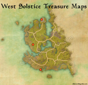 West Solstice Treasure Maps - Elder Scrolls Online Guides